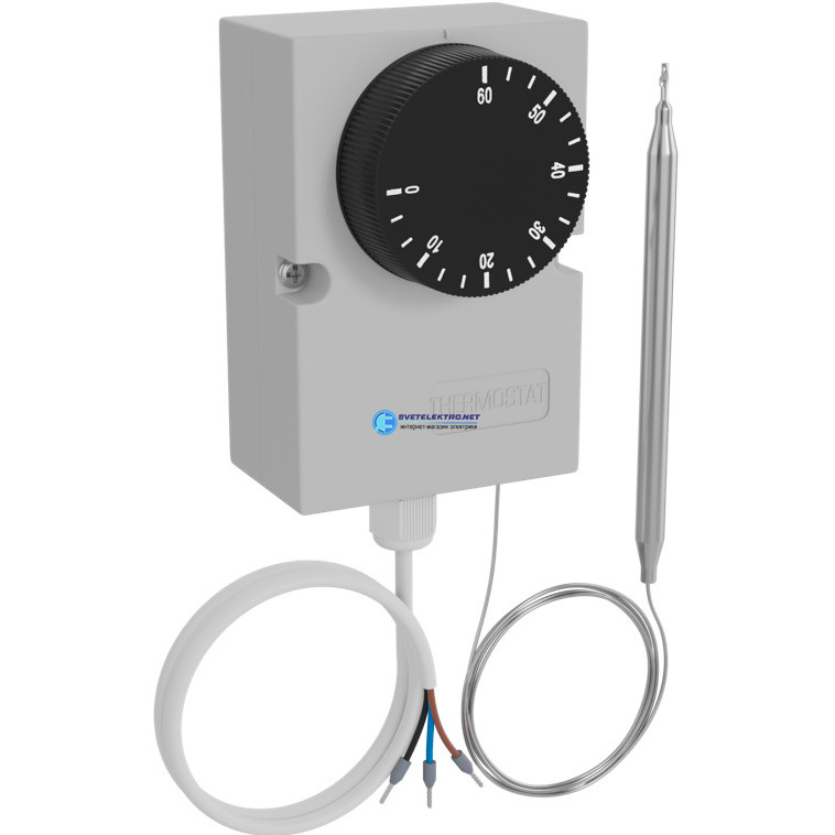 Термостат для помещений от 0 до +60 С, 1,5м, IP54 TS-K1.5-060 RGP купить в Москве оптом и в ...